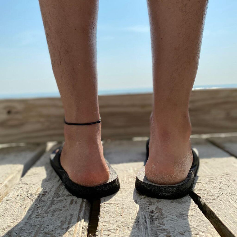 Versatile Red Nylon Ankle Bracelet - Comfort & Style - Luck Strings