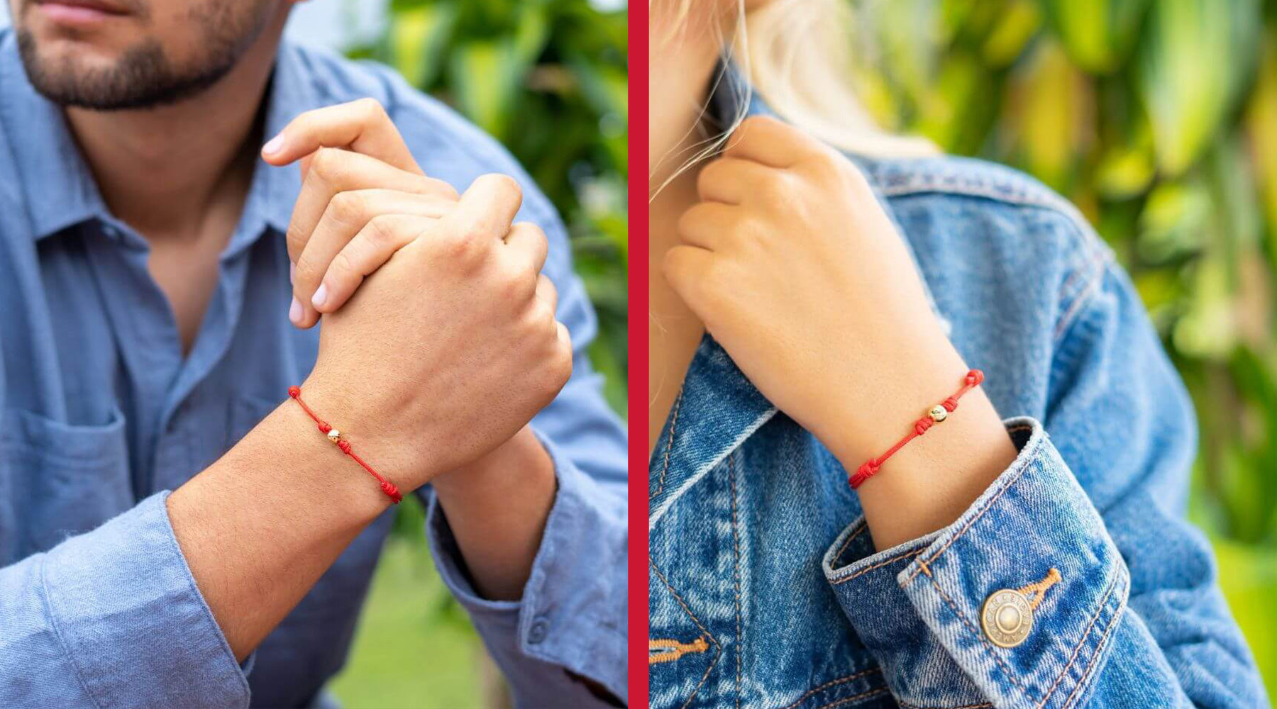 Handmade Jewelry Bracelets Evil Eye Red Strings | Luck Strings